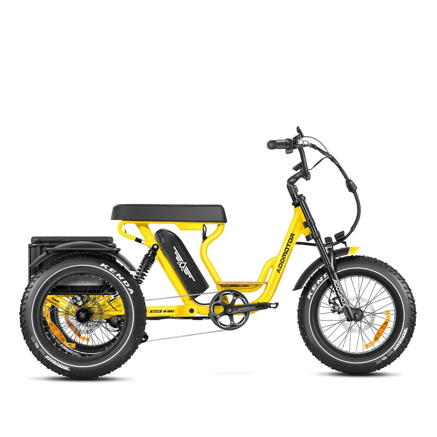 Addmotor Soletan | Full-Suspension eBike With Banana Seat